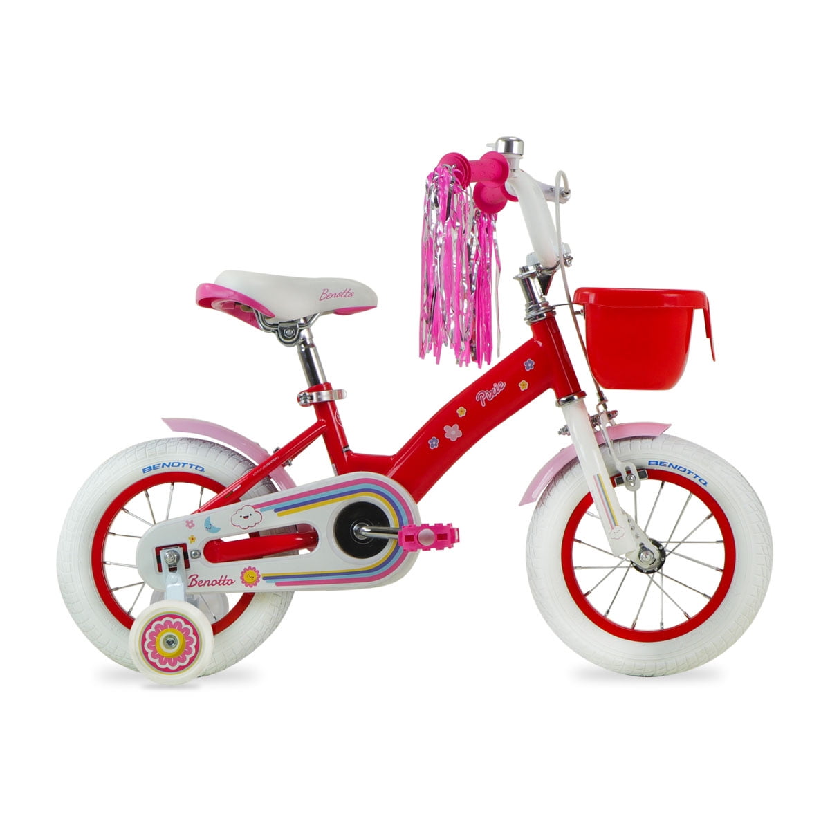 Bicicleta BENOTTO Infantil PIXIE R12 1V. Niña Frenos Caliper ...