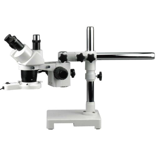 AmScope SW-3T13Y-FRL Trinocular Stereo Microscope, WH10x Eyepieces, 5X ...
