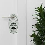 Do Not Disturb Just Married Door Hanger | House or Business Door Sign ...