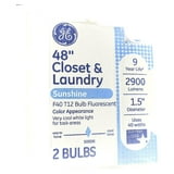 F40W / F40C50 (2 Pack) 40 Watt Fluorescent Tube Light Bulb 40W 5000K ...