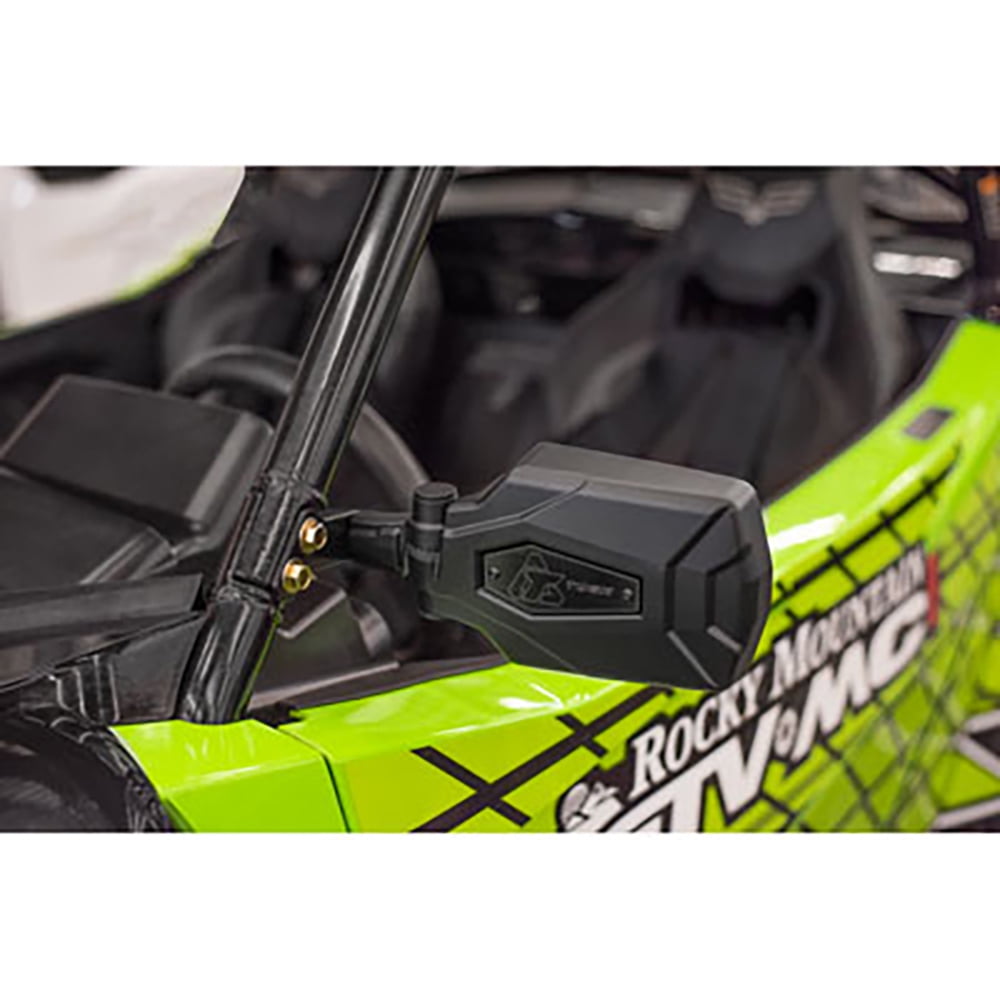 Pivot Folding UTV Mirror Kit w/A-pillar Mounts for Arctic Cat WILDCAT ...