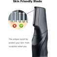 Electric Body Hair Trimmer for Men,Cordless Waterproof Body Razor 120 ...