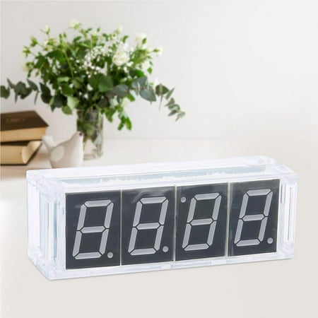 4-digit DIY Digital LED Clock DIY Kit Clock Kit Auto Display Clock ...
