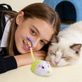 Cat Smart Mouse Toy Cat Voice Electric Little Mouse Plush Teasing Cat ...