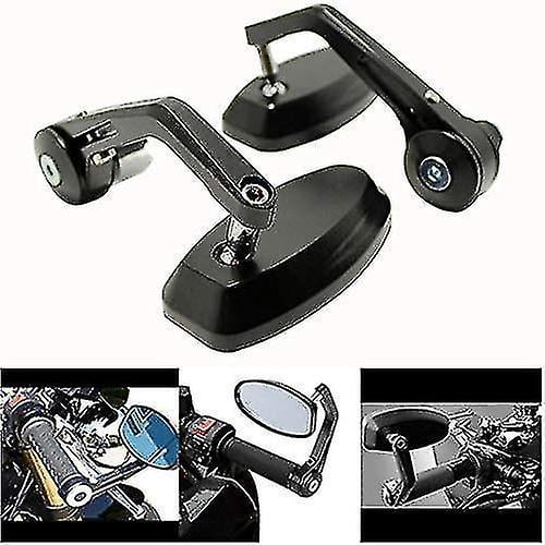 2 uds espejos de motocicleta Motocross Hd Blue Ray espejo retrovisor ...