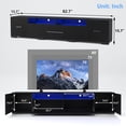 FENGFAN 80 Inch RGB LED TV Stand, APP Remote Control 31 Light Modes ...