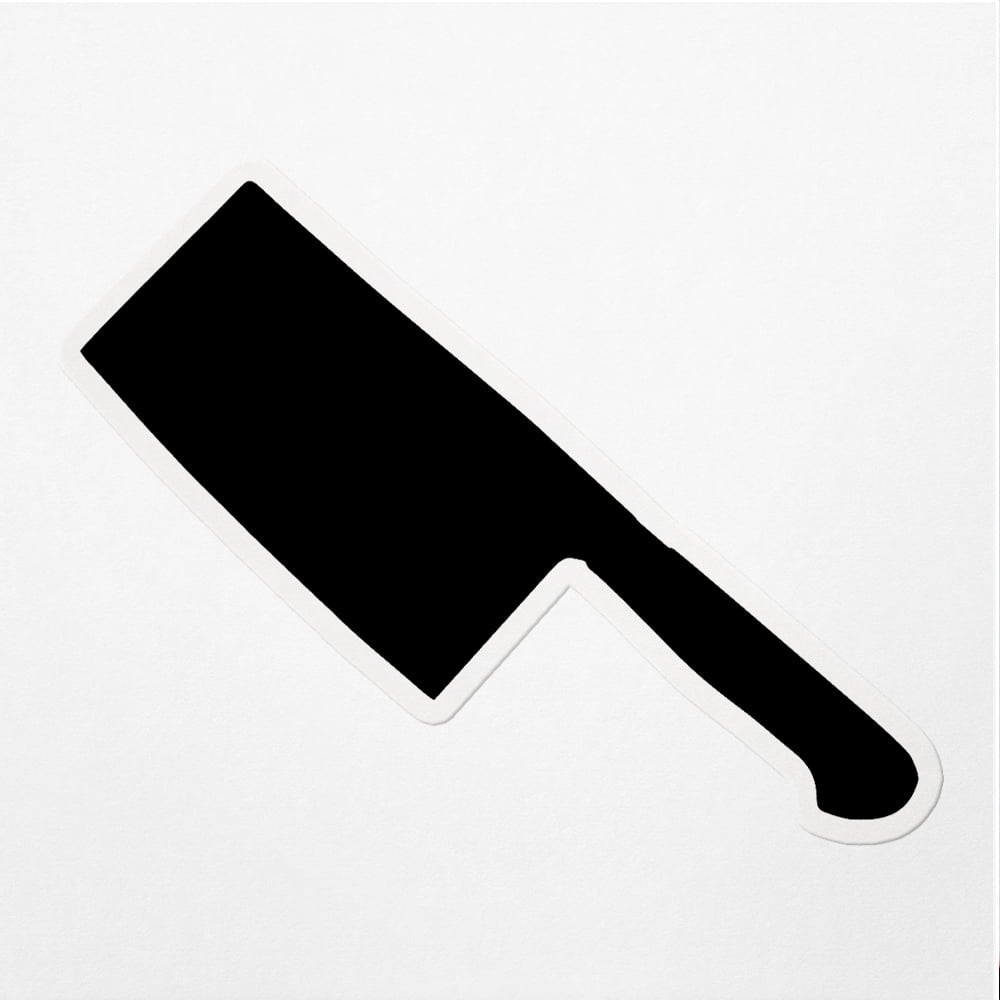 Vinyl Stickers Decals Of Knife V2 - Waterproof - Apply On Any Smooth ...