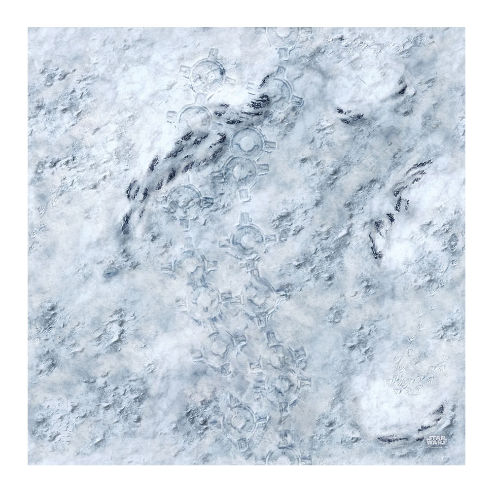 Star Wars: Legion - Hoth Game Mat - Walmart.com