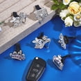 Alloy Rhinestone Car Air Vent Clips Automotive Interior Trim with ...