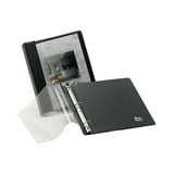 Avery See-Thru Binder with 1 inch Round Ring, Black (10852) - Walmart.com