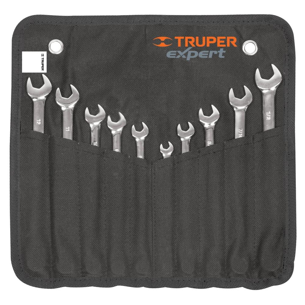 JUEGO LLAVES COMBINADA MIXTAS P 10 PZ TRUPER 13164 Truper JC-10PM | Bodega Aurrera en línea