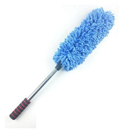 Blue Car Microfiber Adjustable Dusting Tool Cleaning Cloth Wax ...