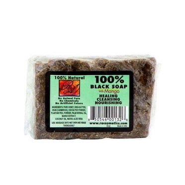 RA Cosmetics Natural Black Soap - Walmart.com