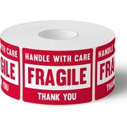 "SJPACK 2000 Fragile Stickers for Moving, Mailing & Packaging, 4 Rolls ...