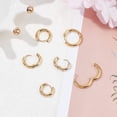 1 Box 304 Stainless Steel Huggie Hoop Earrings Hypoallergenic Earrings ...