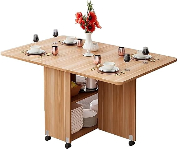 Mesa Comedor Plegable Bluelander De Madera | Bodega Aurrera en línea