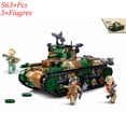 Battle of Iwo Jima World War 2 ii Sets Military Vehicle Tank Fighter ...