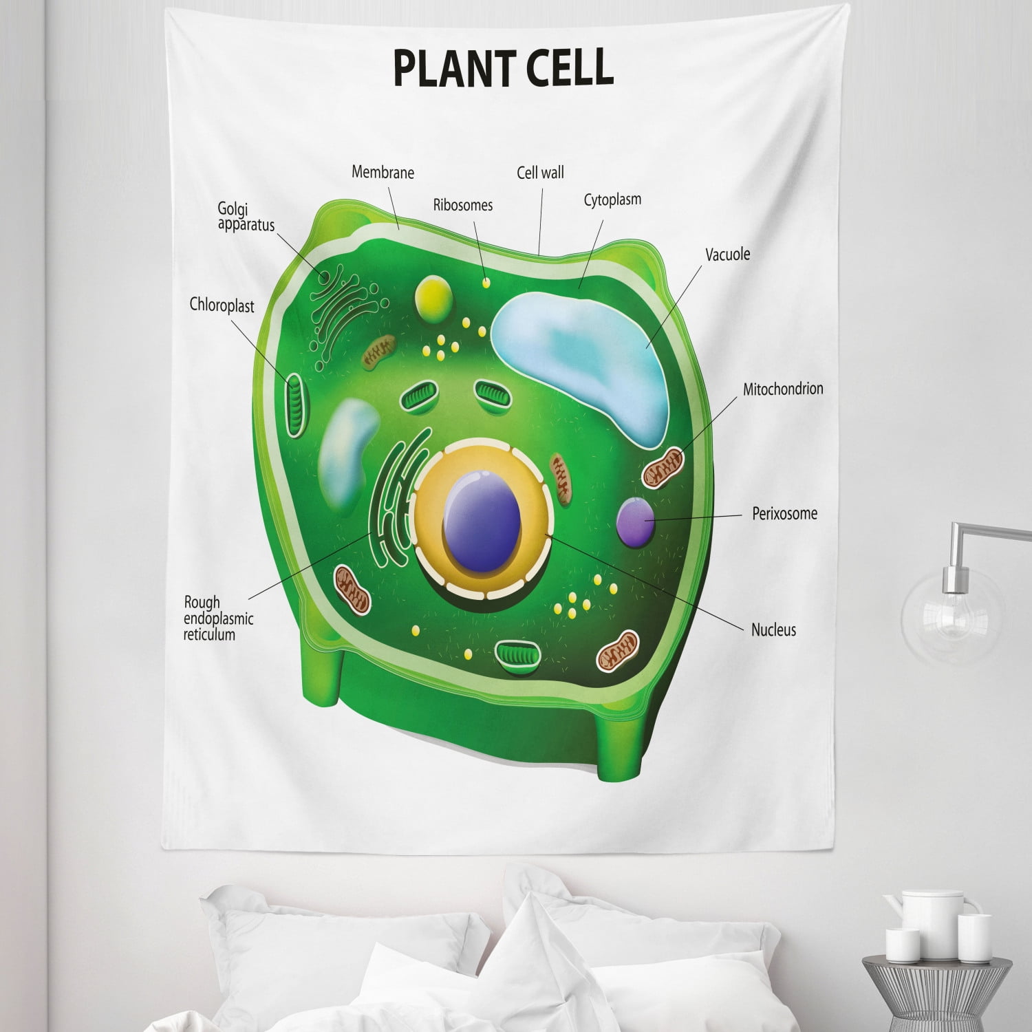 Science Tapestry, Plant Cell Biology Research Botany Anatomy Structure ...