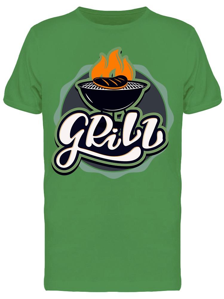Slogan Barbecue Grill Tee Men's -Image by Shutterstock - Walmart.com