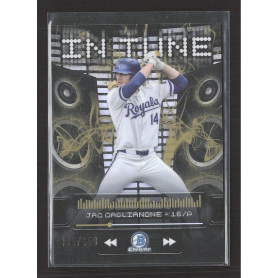 2024 Bowman Chrome In Tune Jac Caglianone #IT-5 Refractor /250 ...