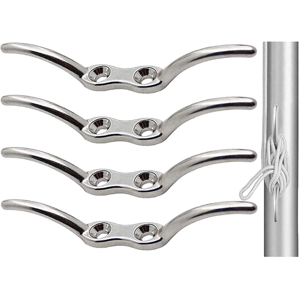 Boat Cleat Mooring Cleat Blind Hook Cleat Mast Rope Cleat Stainless ...