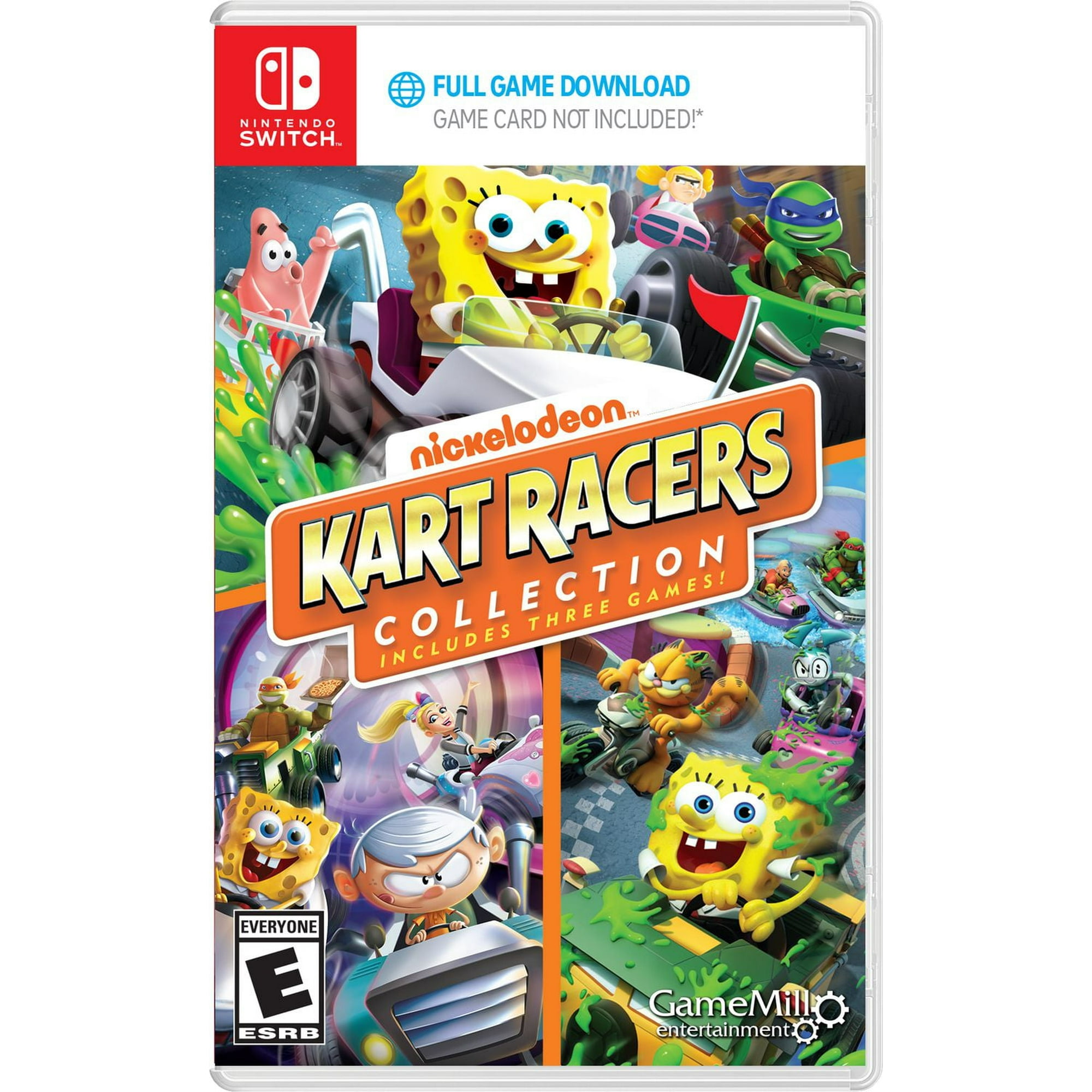 Click here for Gamemill Nickelodeon Kart Racers Collection (Ninte... prices