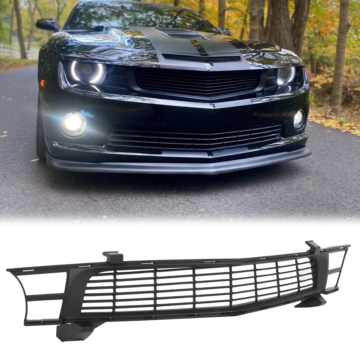 Kojem Front Heritage Bumper Upper Grille Grill Mesh for 2010-2015 ...