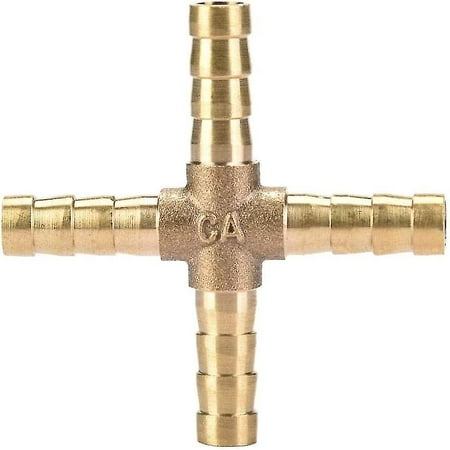 Air Water Oil Hose Connector Brass Barbed T-Piece Fitting – For Hose ...