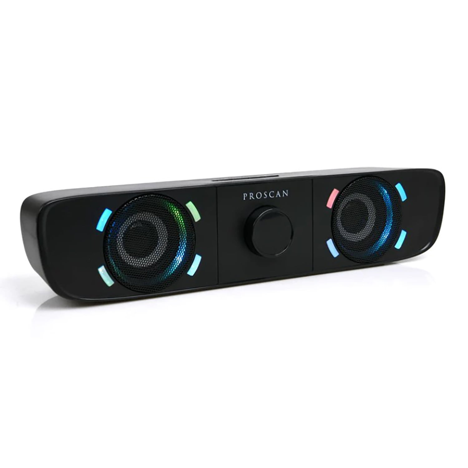 Proscan - Bluetooth Speaker/Soundbar with LED Lighting and Integrated ...