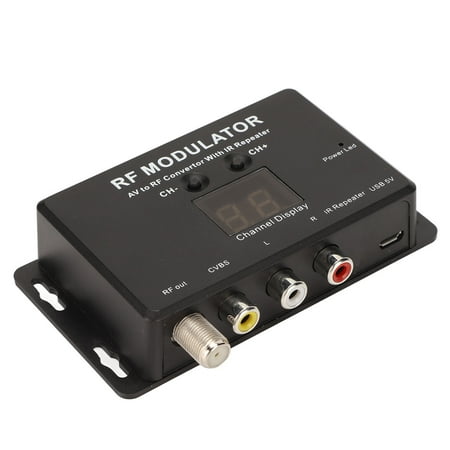 RF Modulator, PAL NTSC Professional 21 Channel AV To RF Convertor For ...