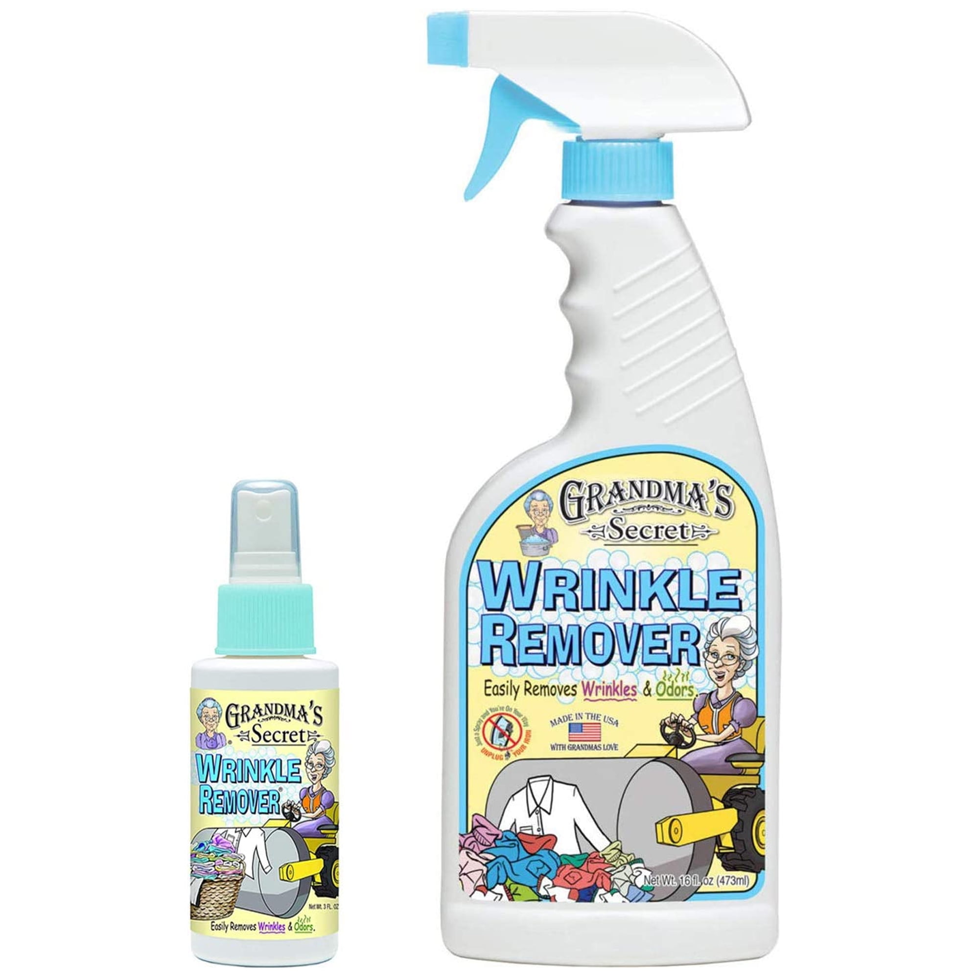 Grandma’s Secret Wrinkle Remover for Clothing Wrinkle Release Fabric ...