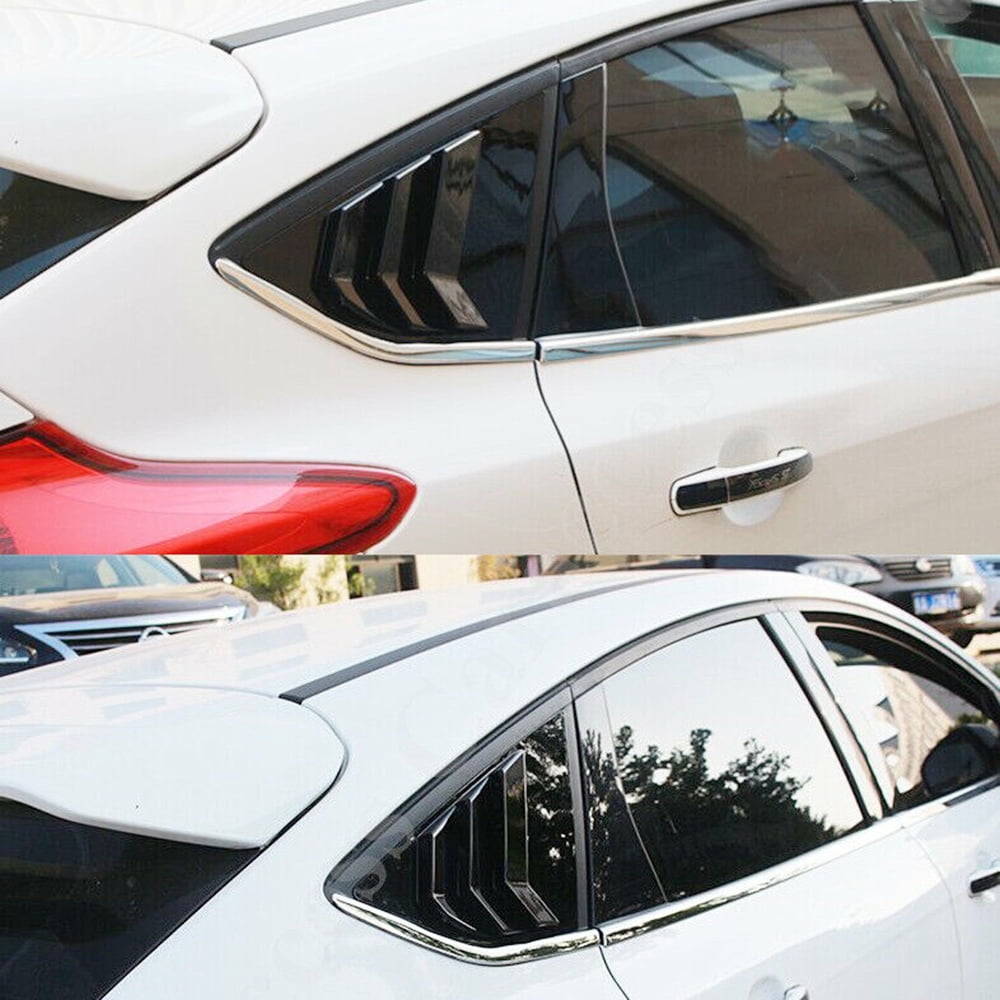 Buy Rear Window Louvers Car Rear Window Blinds Side Tuyere Louvers Vent ...