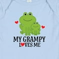 Inktastic My Grampy Loves Me Frog Baby Romper Coveralls - Walmart.com