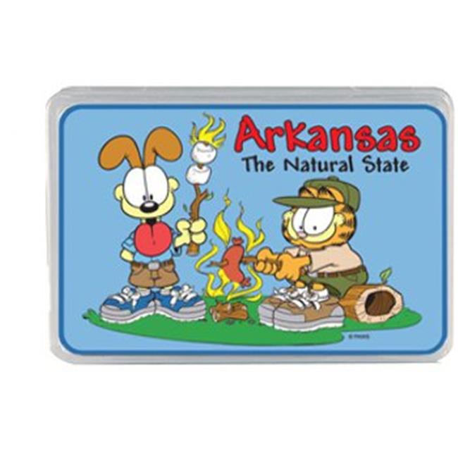Jenkins 1266726 Arkansas Playing Cards- Garfield Camping - Case of 72 ...