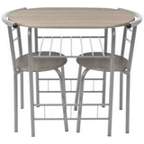 vidaXL Breakfast Bar Set Table and Chair Set for Kitchen Bar Table Set ...