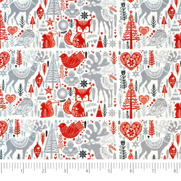 Singer Fabrics, 100% Cotton, Christmas Collection, Quilting Sewing ...