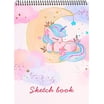 Sketch Book, 100 Pages (50 Sheets), Spiral Bound Artist Sketch Pad ...