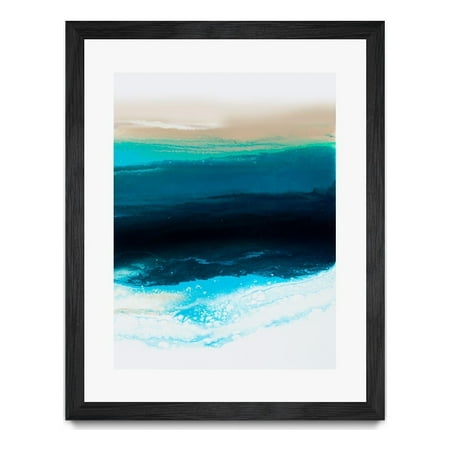 Giant Art 24x32 Violette Matted and Framed in Green | Walmart Canada