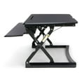 OFM Height Adjustable Sit-to-Stand Desktop Riser with Keyboard Tray ...
