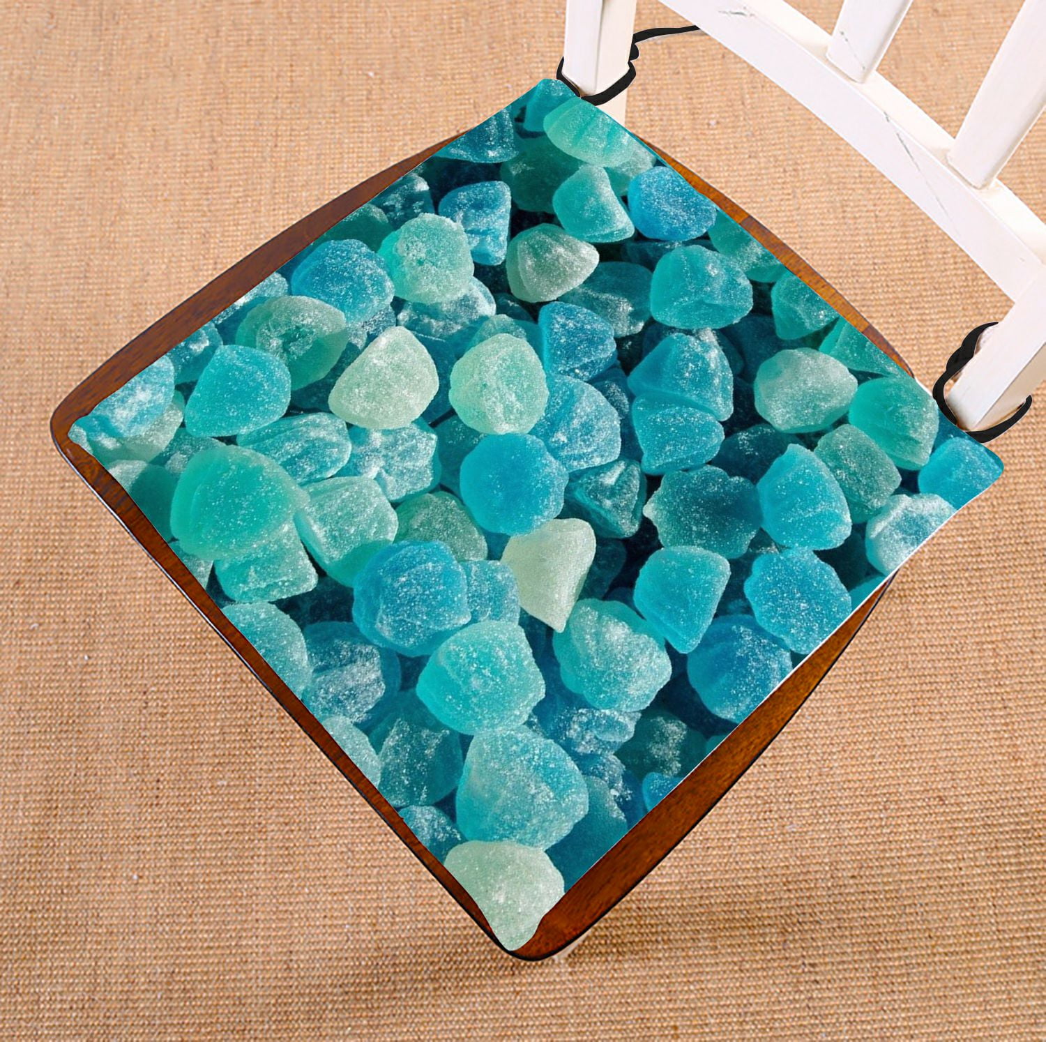 ZKGK Delicious Sweet Candies Seat Pad Seat Cushion Chair Cushion Floor ...