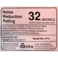 Radians Disposable Foam Earplugs Hearing Protection with Low Pressure ...