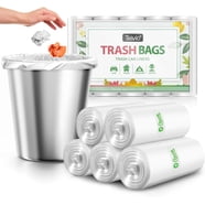 Home Select Drawstring Trash Bags, Extra Large Trash Bags, Black, 30 ...