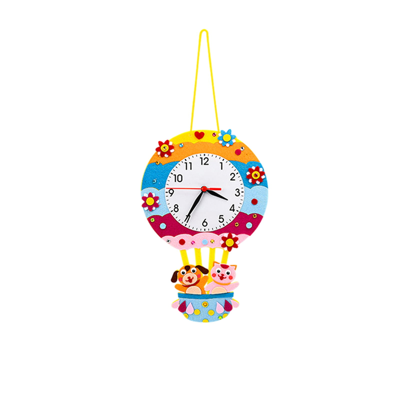 Fusipu Clock Puzzle for Children Creativity Fine Motor Skills ...
