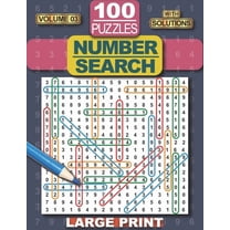 Number Search Puzzle Books 100 Number Search Puzzles: Number Search ...