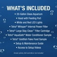 Tetra Complete LED Aquarium Kit for Goldfish, 20 Gallons, Includes ...