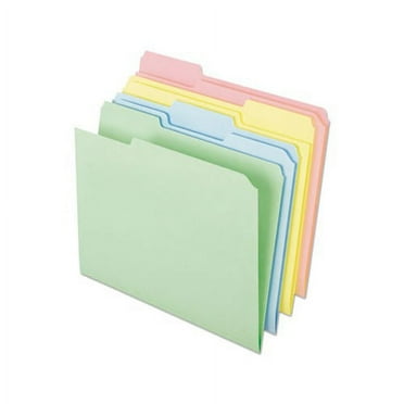 Double Stuff File Folders, 1/3-Cut Tabs: Assorted, Letter Size, 1.5 ...