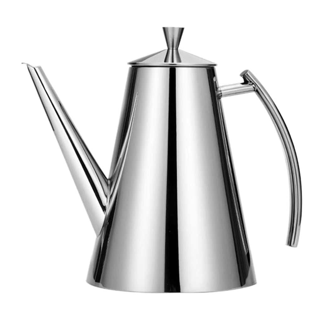 Stainless Stee Oil Can Drizzler Cruet Pot Oil Bottle Dispenser with ...