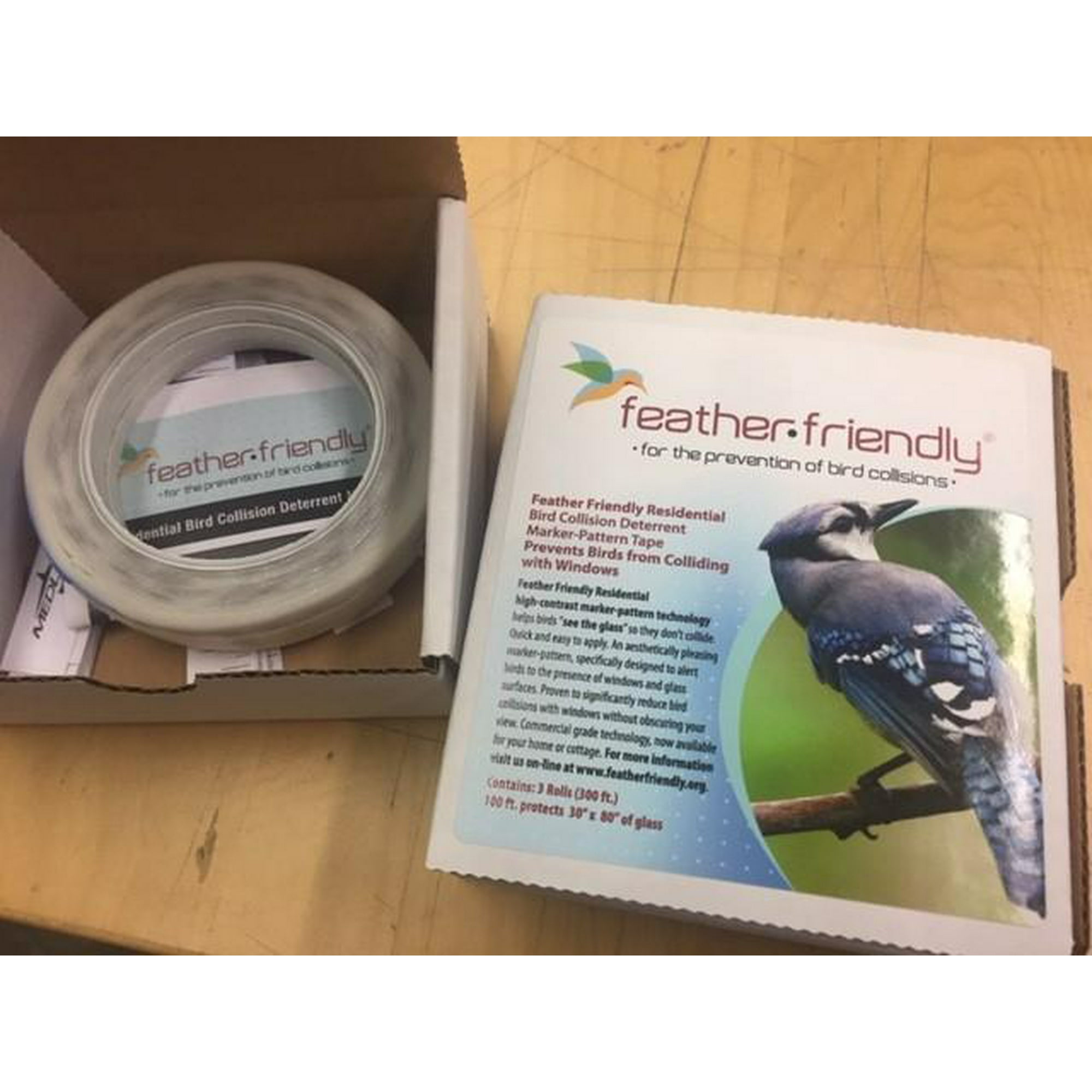 Click here for Feather Friendly Decal  1 Roll 100 prices