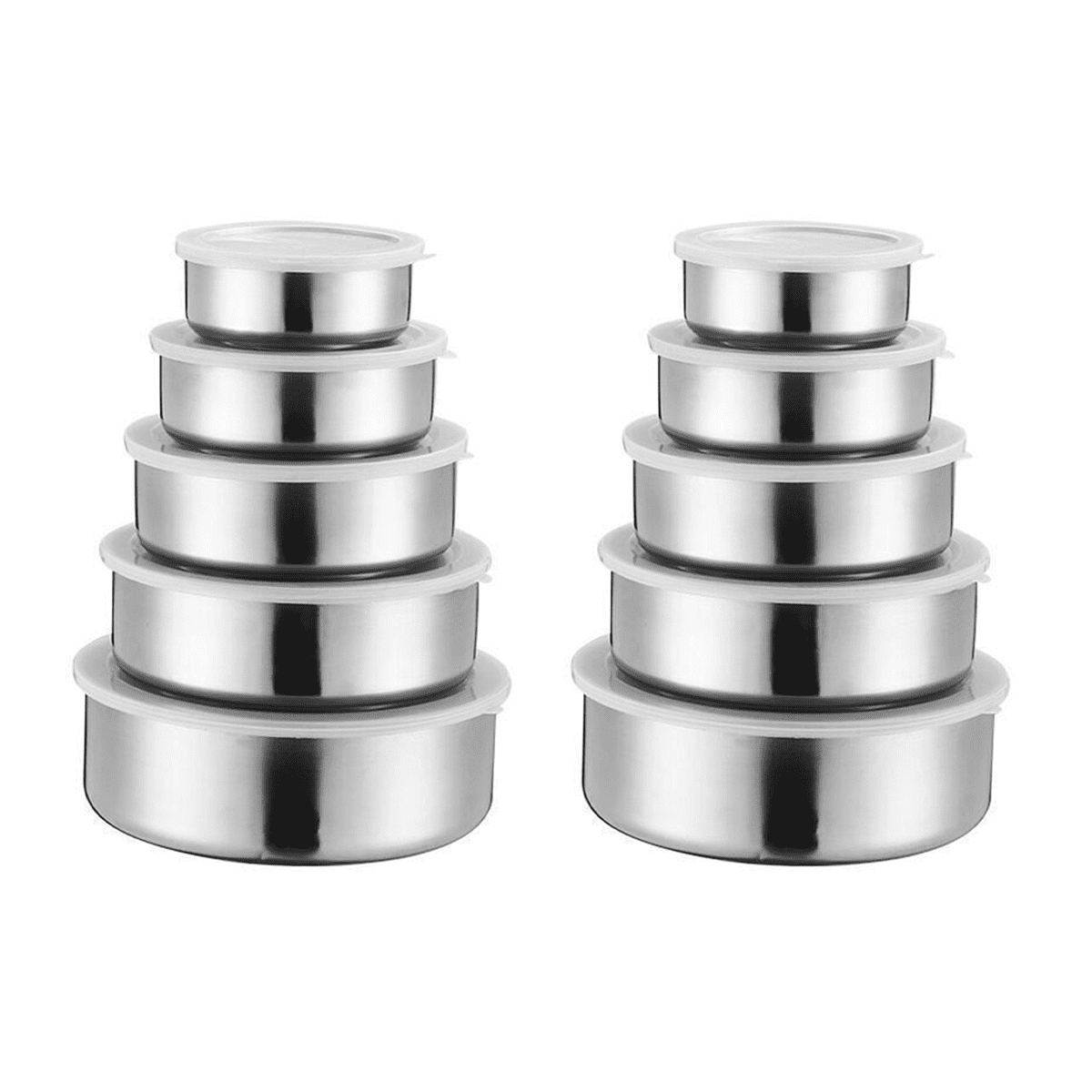 Click here for Unbranded 10 Pcs Stainless Steel Food Container Se... prices