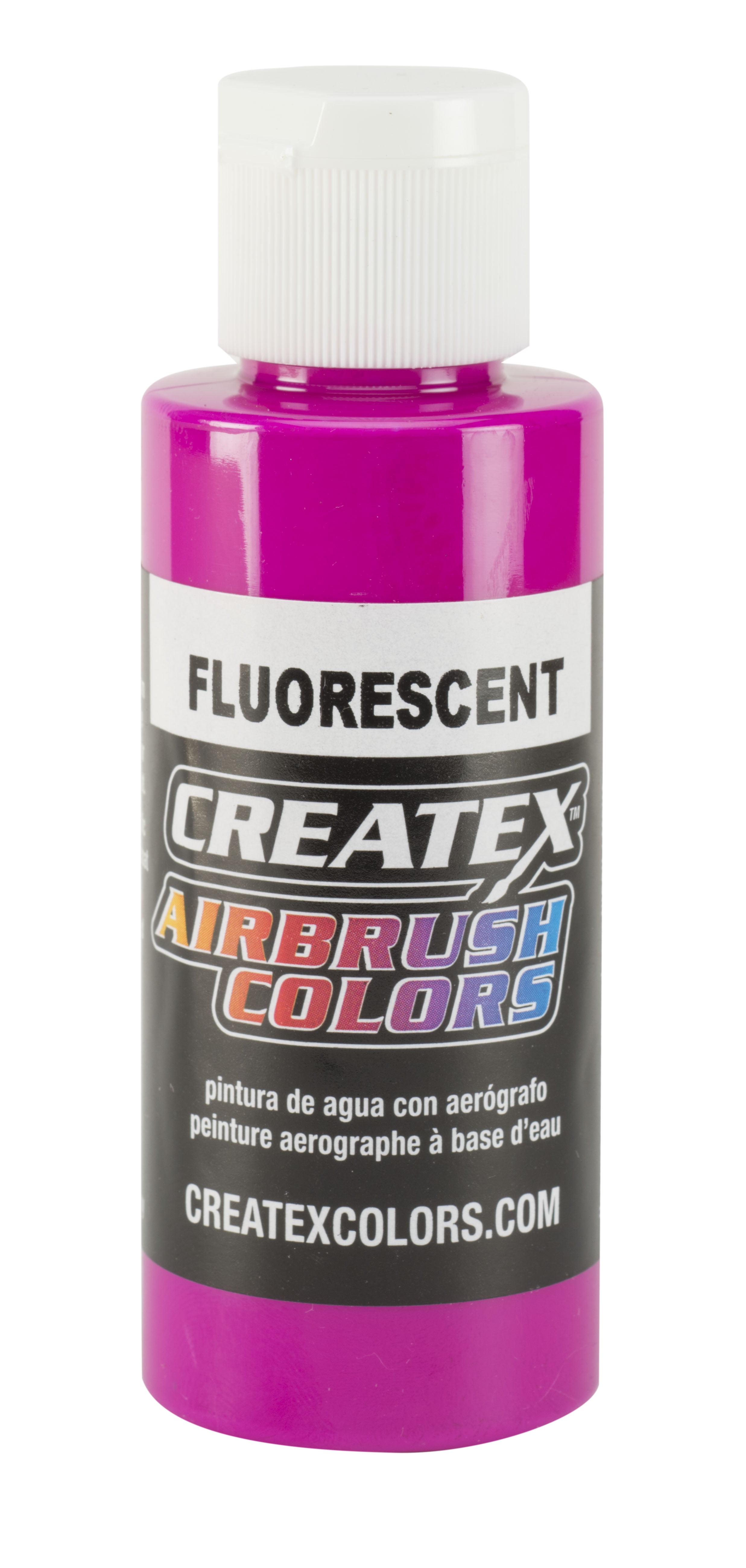 Createx 5400 Fluorescent Raspberry Airbrush Artist Colors 2.0 oz Bottle ...